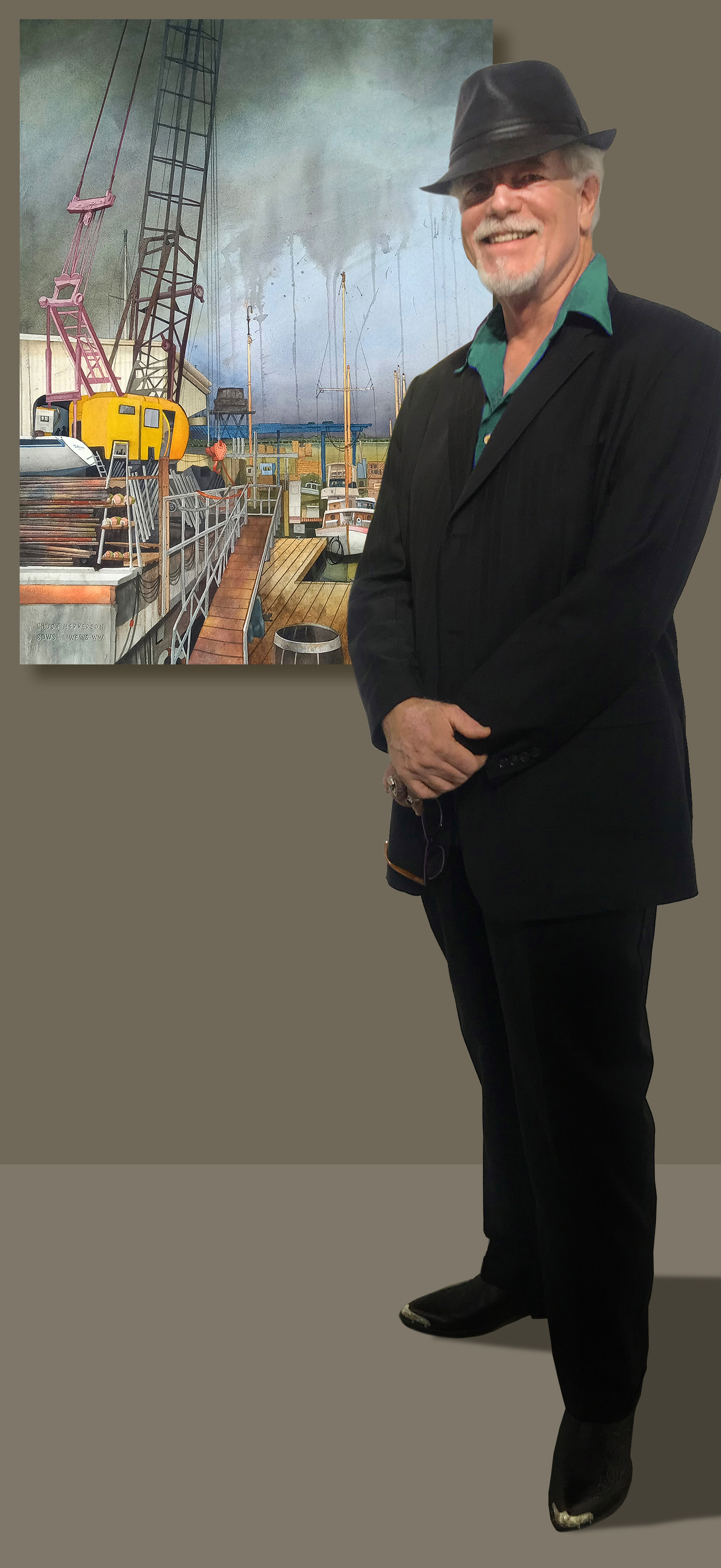 Chuck McPherson Wins First Place in June Members Show « SDWS Blog